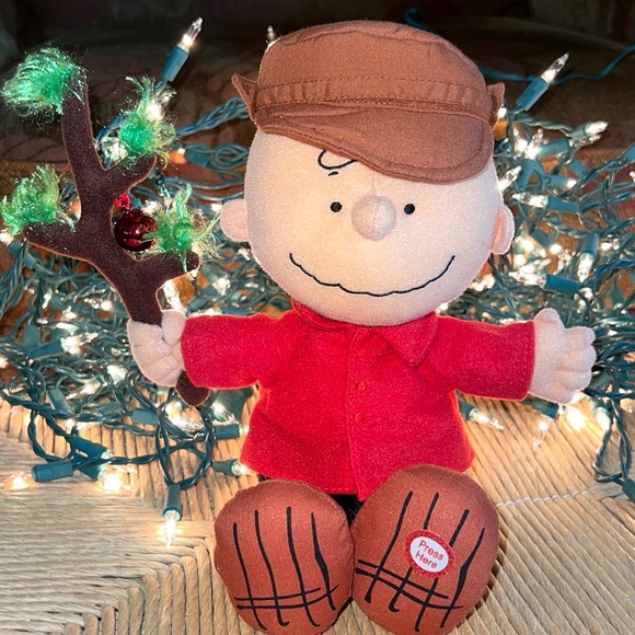 Hallmark | Holiday | Hallmark Peanuts Collection Charlie Brown Stuffed ...